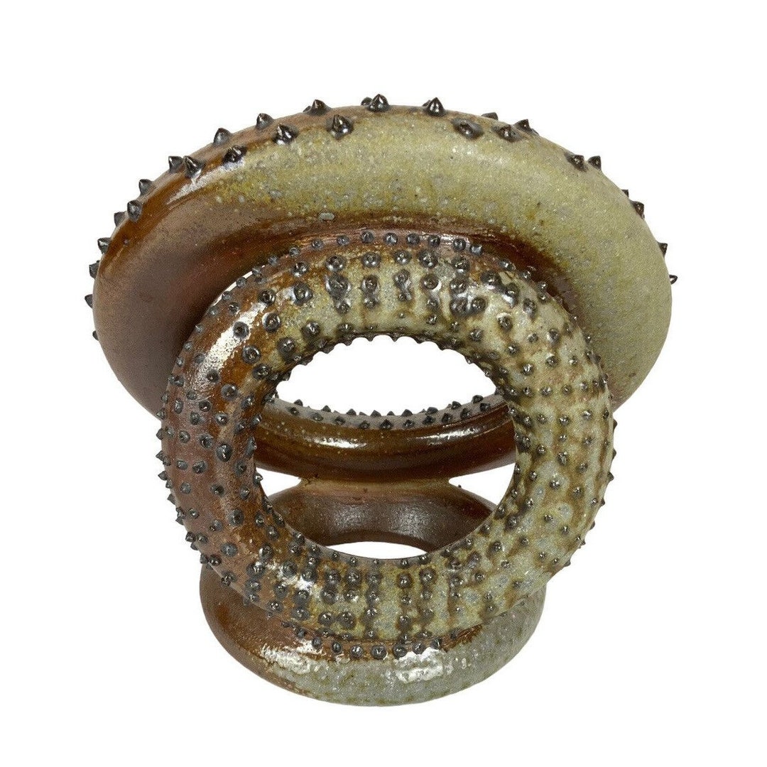 Octopus Tentacle Arms Sculpture Circles Decorative Raku Art Pottery ...