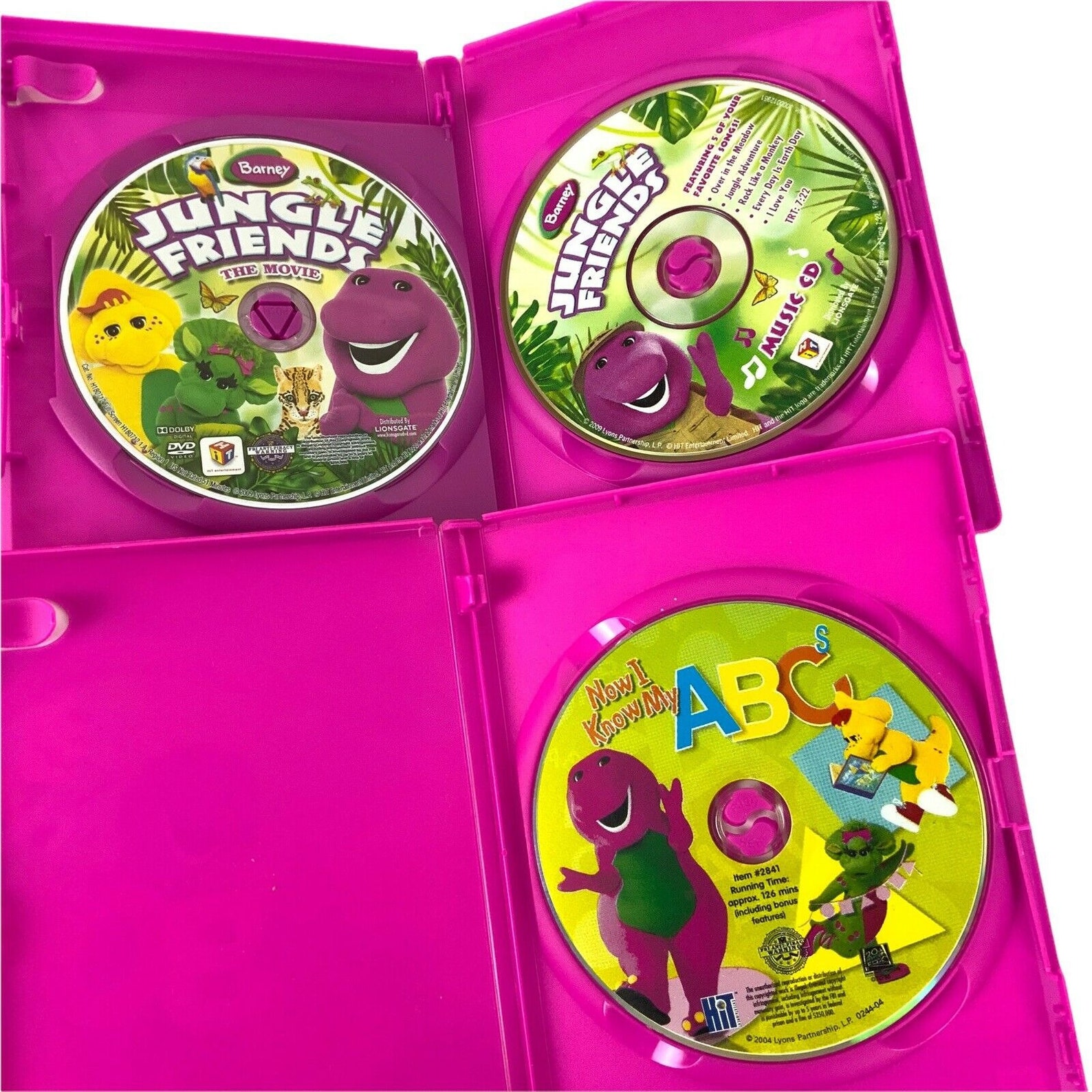 Barney & Friends 8 DVD Lot Animals Abcs Fairy Tales Farm Songs | Etsy