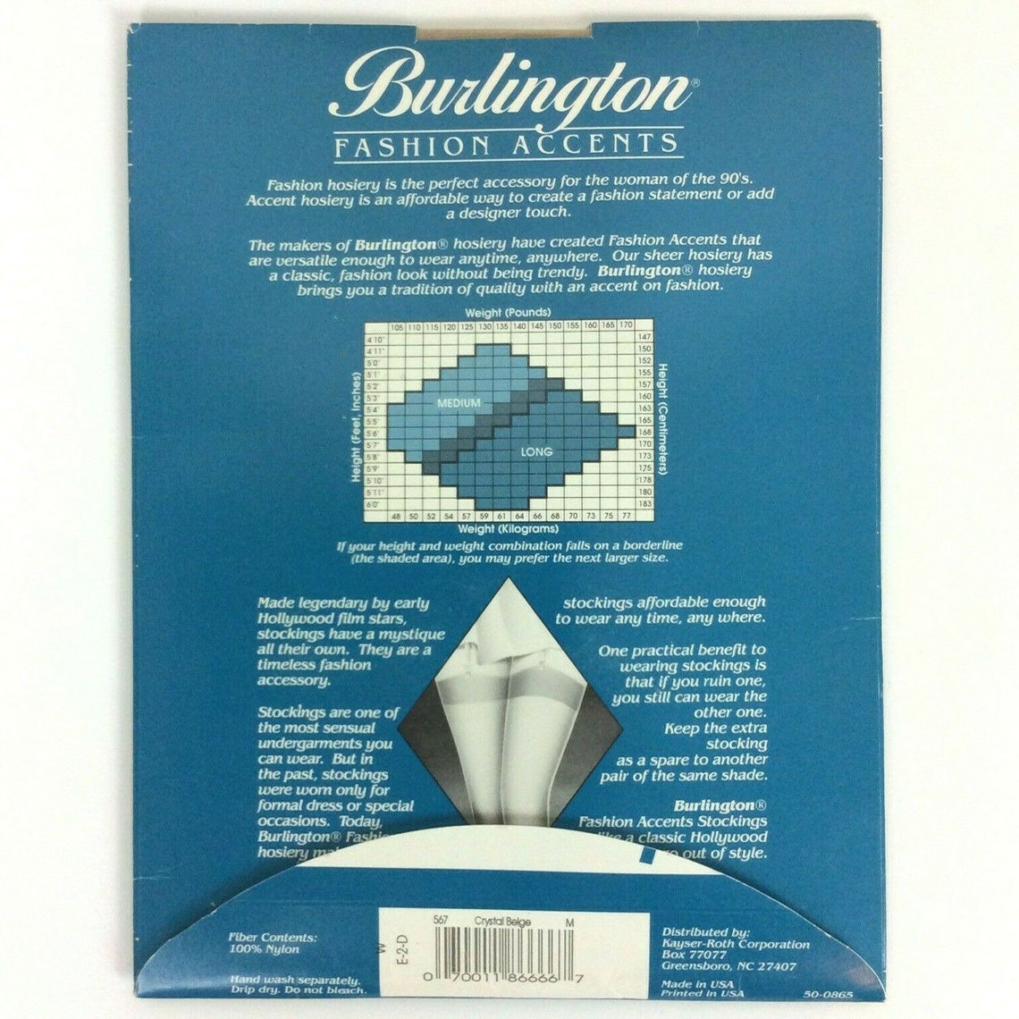 Burlington Fashion Accents Stockings Thigh Highs Medium Crystal Beige ...
