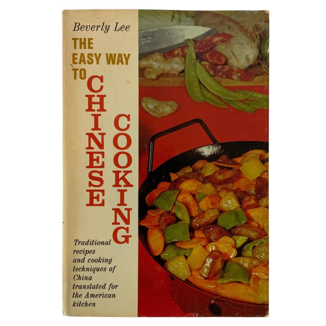 The Easy Way to Chinese Cooking Hardcover Book by Beverly Lee 1963 - Etsy