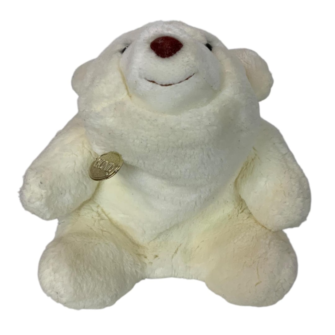Vintage Gund Snuffles White Polar Bear Plush 10 Inch 1980 - Etsy