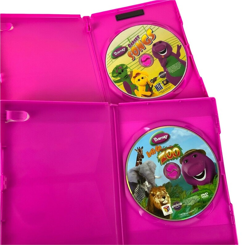 Barney & Friends 8 DVD Lot Animals Abcs Fairy Tales Farm Songs | Etsy