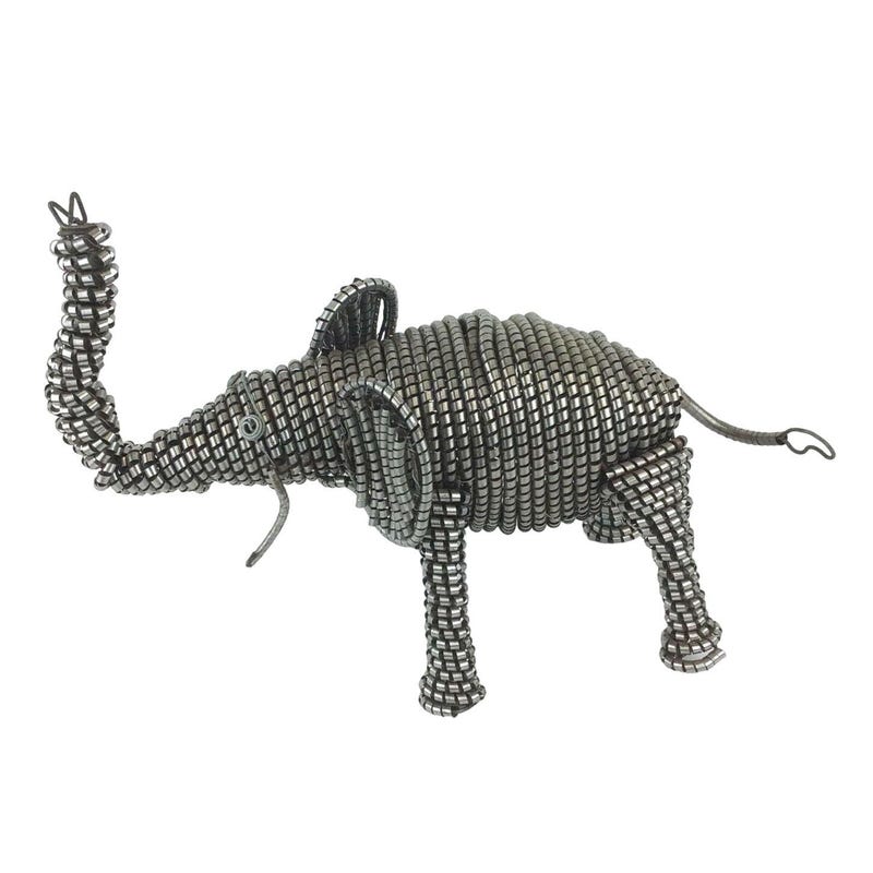 Wire Elephant - Etsy