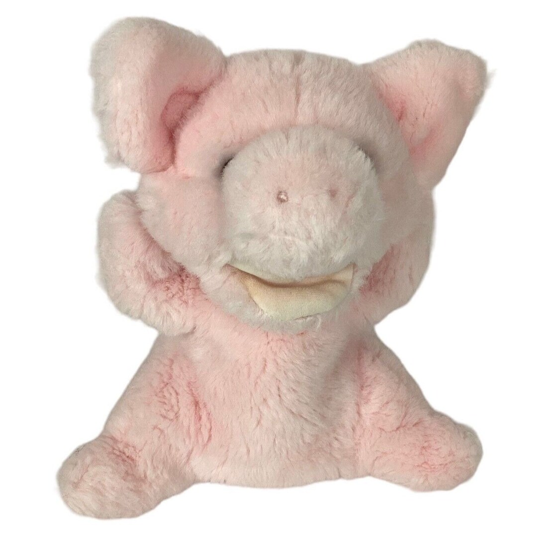 Gund Piggy Gunderpet 9137 Pink Pig Full Body Hand Puppet Vtg 1988 - Etsy