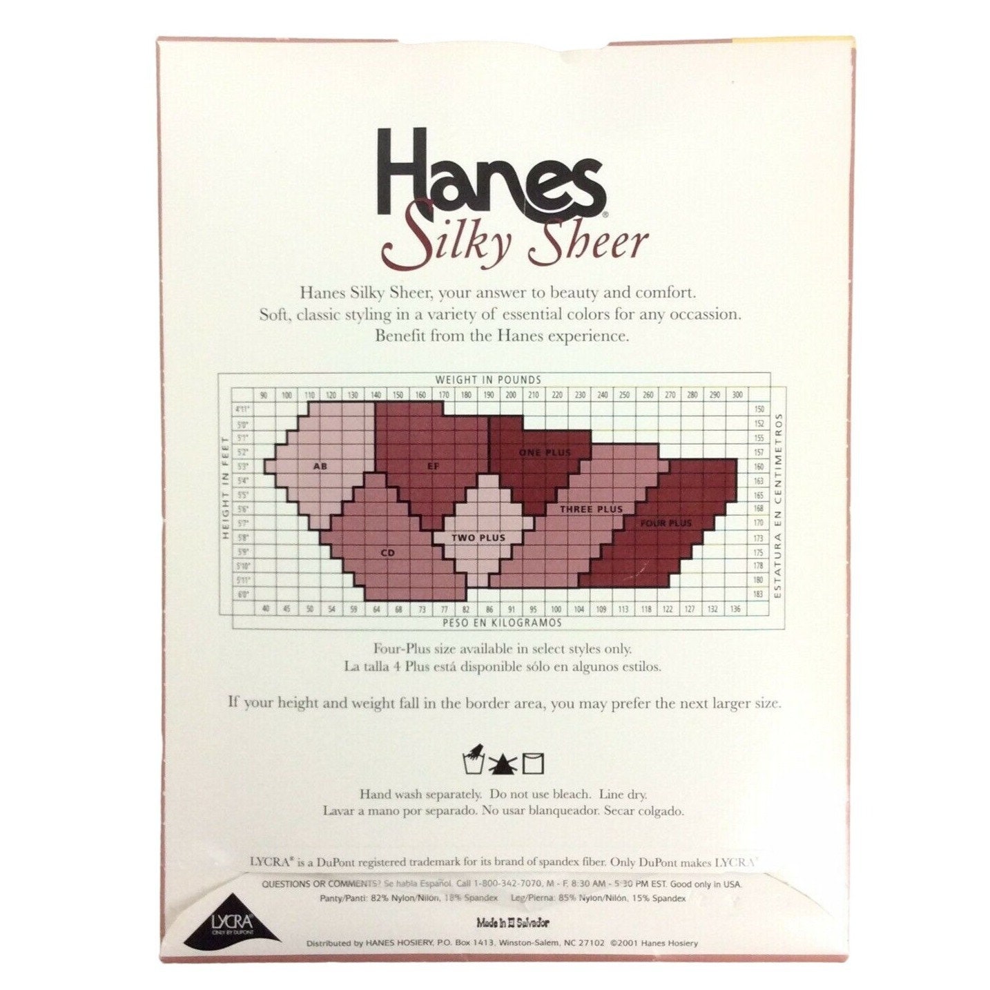 Hanes Silky Sheer Pantyhose Plus Size 1X Pearl off White Control Top ...