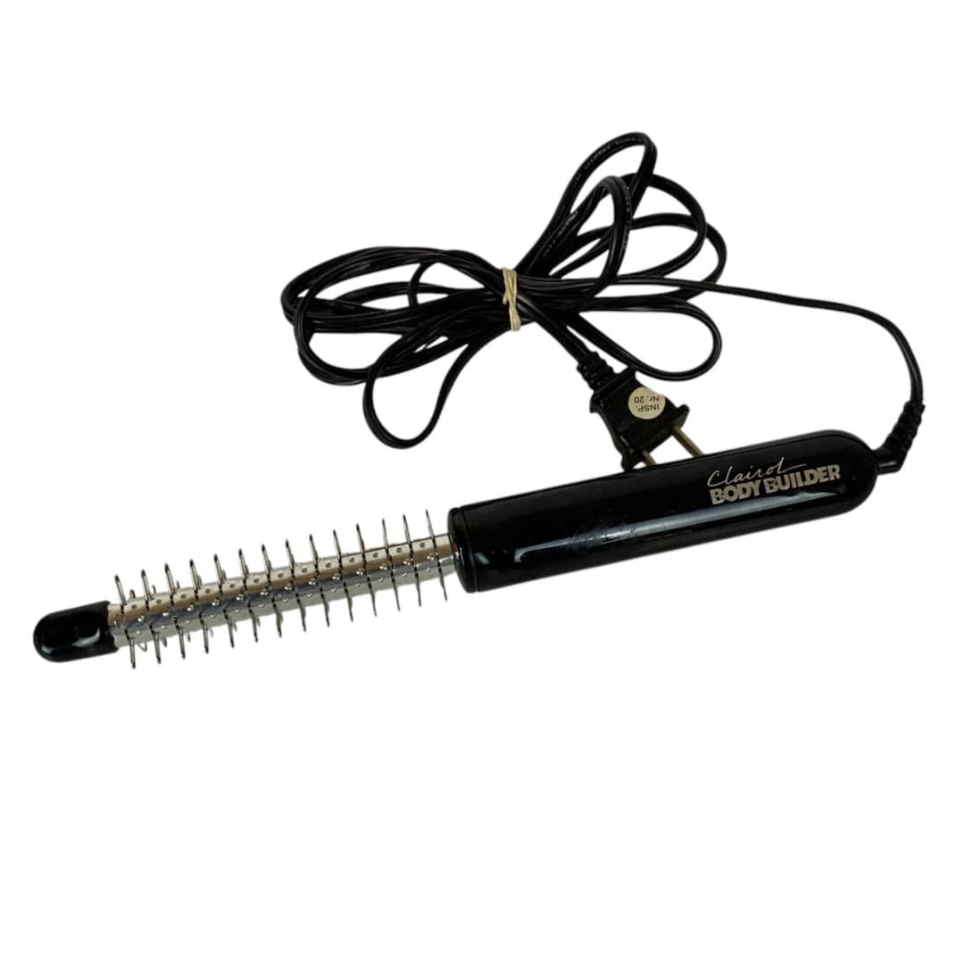 Clairol Body Builder Heated Volume Styling Brush Wire Bristles BB-2 ...