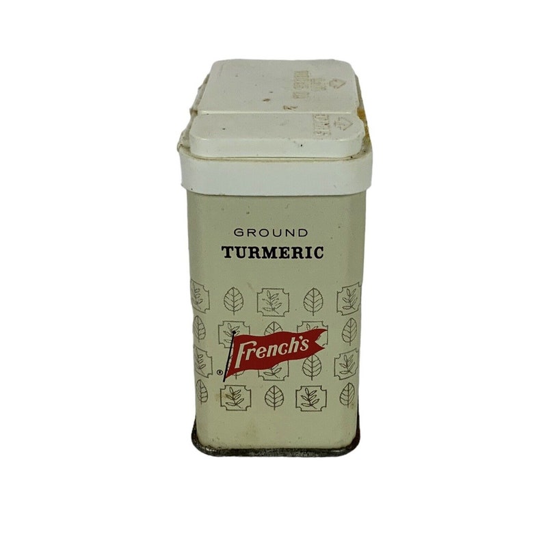 French's Ground Turmeric Spice Tin 1.5 Oz RT French Co Vintage 1970s - Etsy