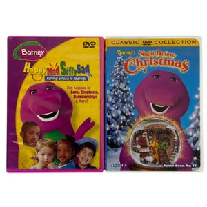 Barney DVD Lot of 10 Kids Classic Shows Fun Educational Preschool ...
