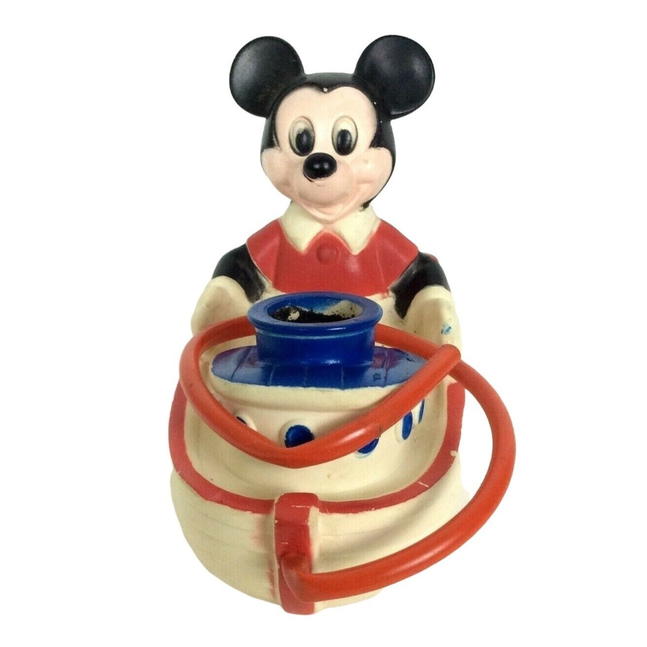 Mickey Mouse Bubble Barge Boat Rubber Bath Toy Child Guidance - Etsy