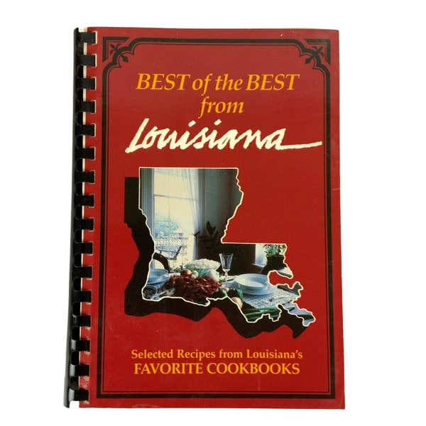 Louisiana Cookbook - Etsy