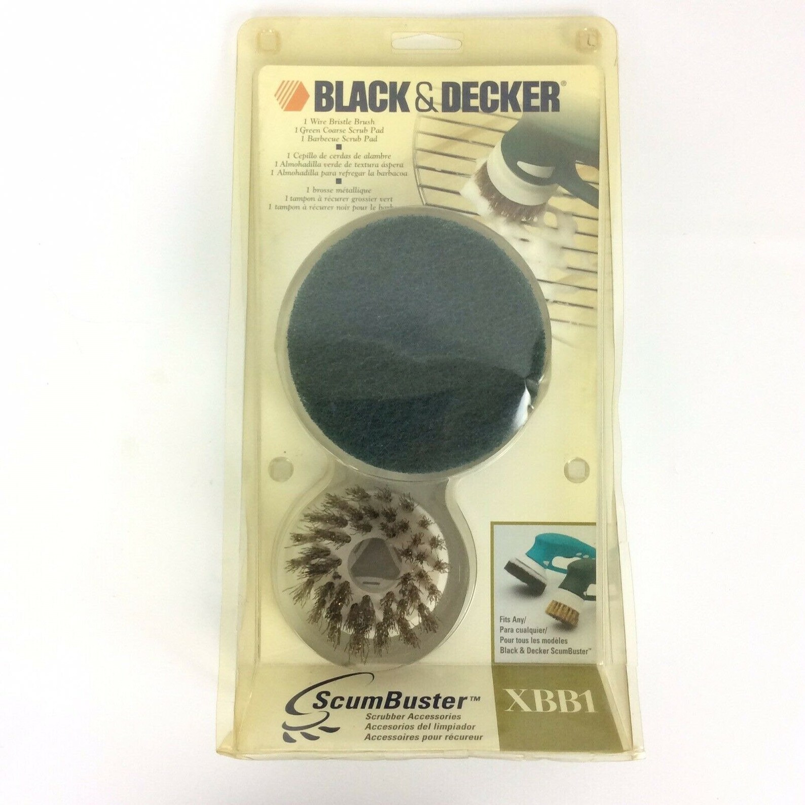 Black & Decker XBB1 Scumbuster Replacement Wire Brush Coarse - Etsy