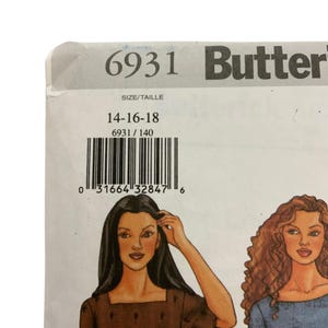 Butterick 6931 Sewing Pattern Womens Misses Maxi Dress Sizes 14-16-18 ...