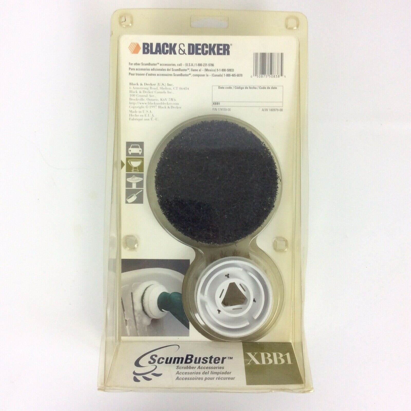 Black & Decker XBB1 Scumbuster Replacement Wire Brush Coarse - Etsy