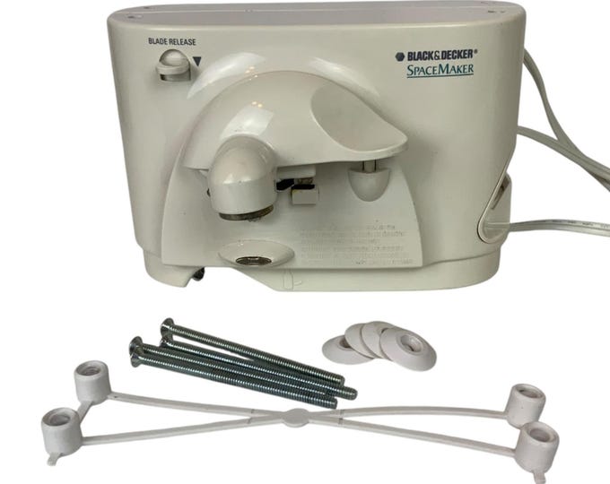 Black & Decker Spacemaker Under Cabinet Electric Can Opener Mounting ...