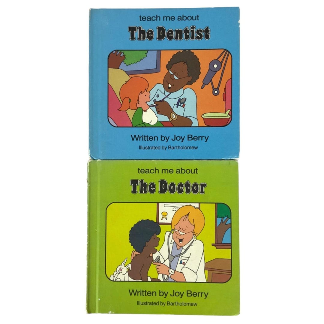 Joy Berry Book Set Teach Me About the Dentist and the Doctor Hardcover ...