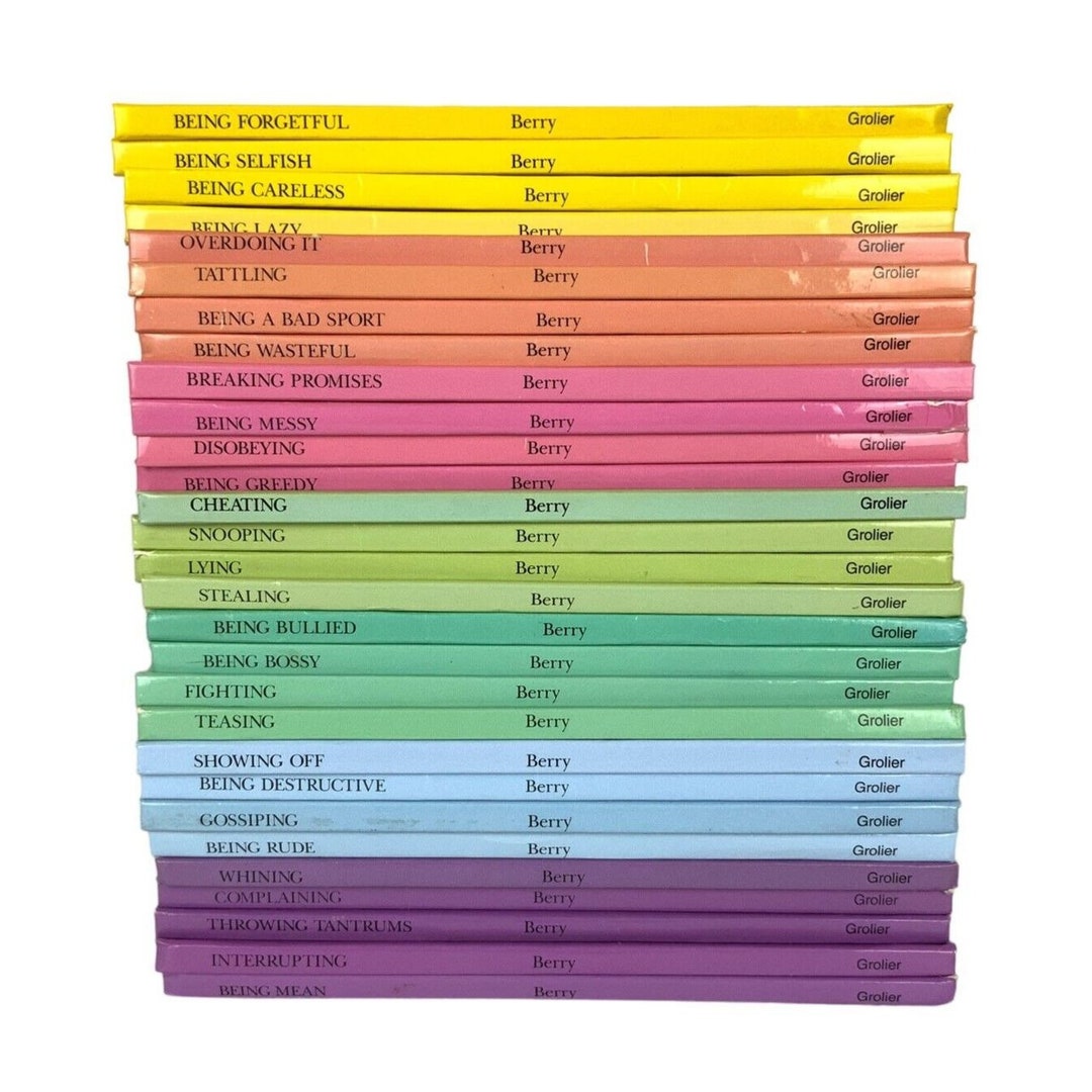 Help Me Be Good Book Series 29 Volumes Joy Berry Hardcover Complete Set ...