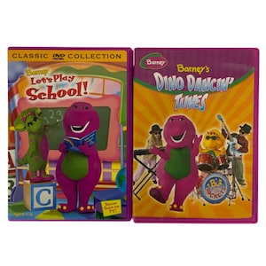 Barney DVD Lot of 10 Kids Classic Shows Fun Educational Preschool ...