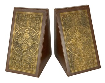 Metal Library Bookends - Etsy