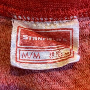 Stanfields Union Suit Thermal Warm Base Layer Mens Medium 38-40 Red ...