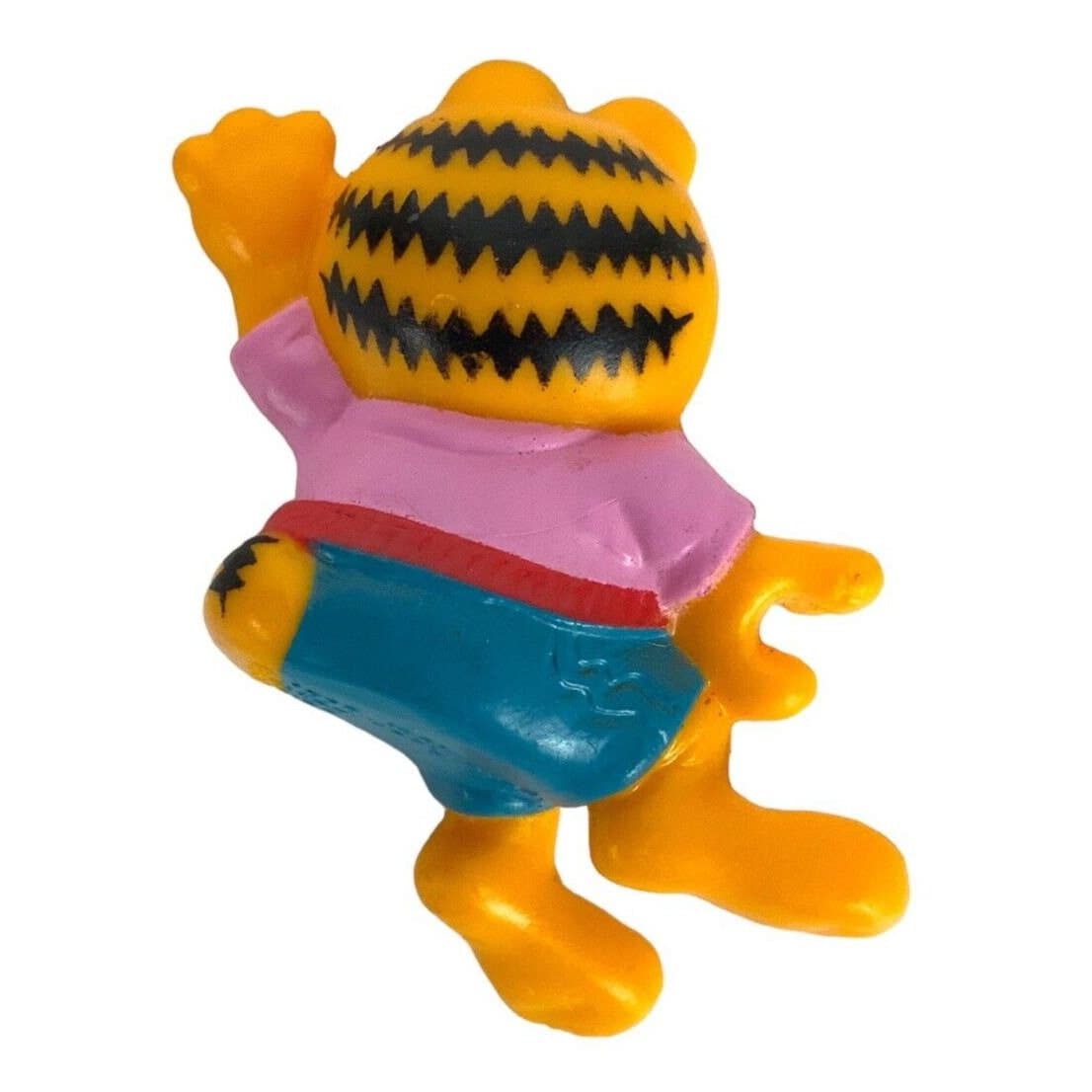 Garfield Seated Waving Mcdonalds Happy Meal Toy Plastic United Features ...