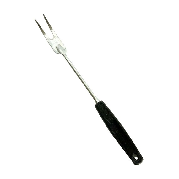 Foley Meat Carving Fork Nylon Stainless Steel Vtg Made in USA | Etsy