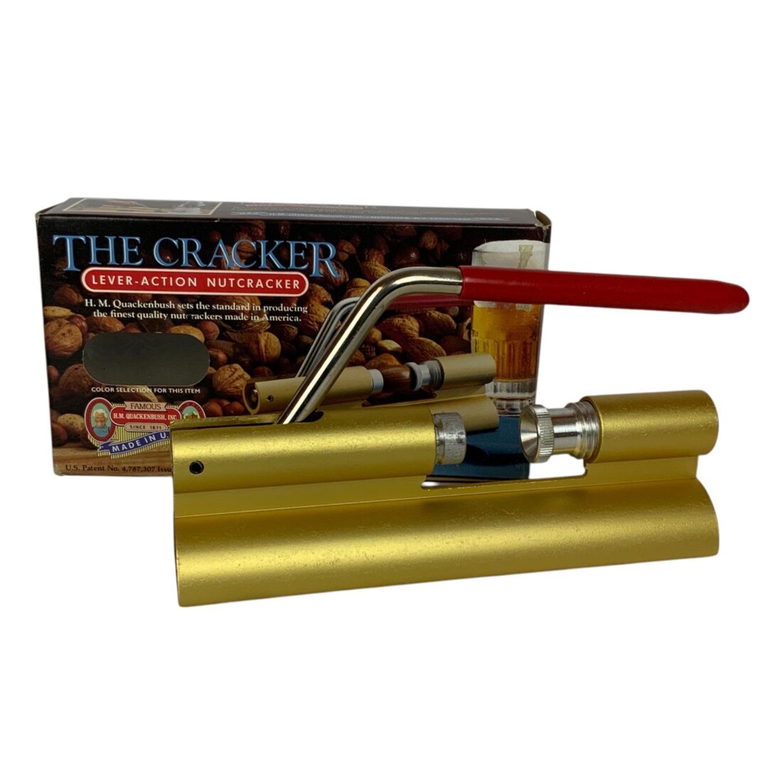HM Quackenbush Lever-action Nutcracker Gold Aluminum & Steel - Etsy