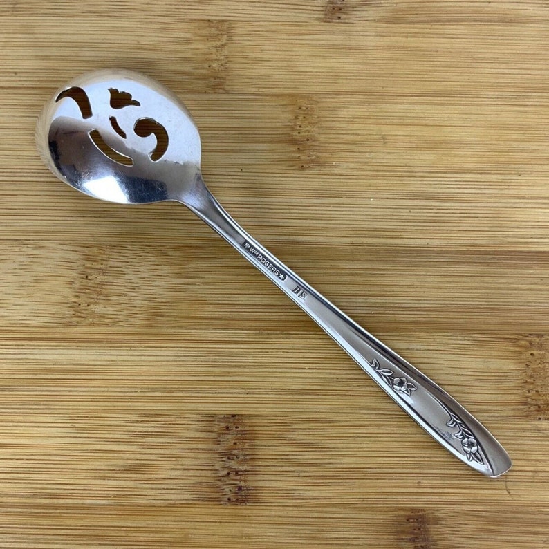 Wm Rogers IS Lady Fair Relish Spoon Silverplate Flatware 1957 - Etsy