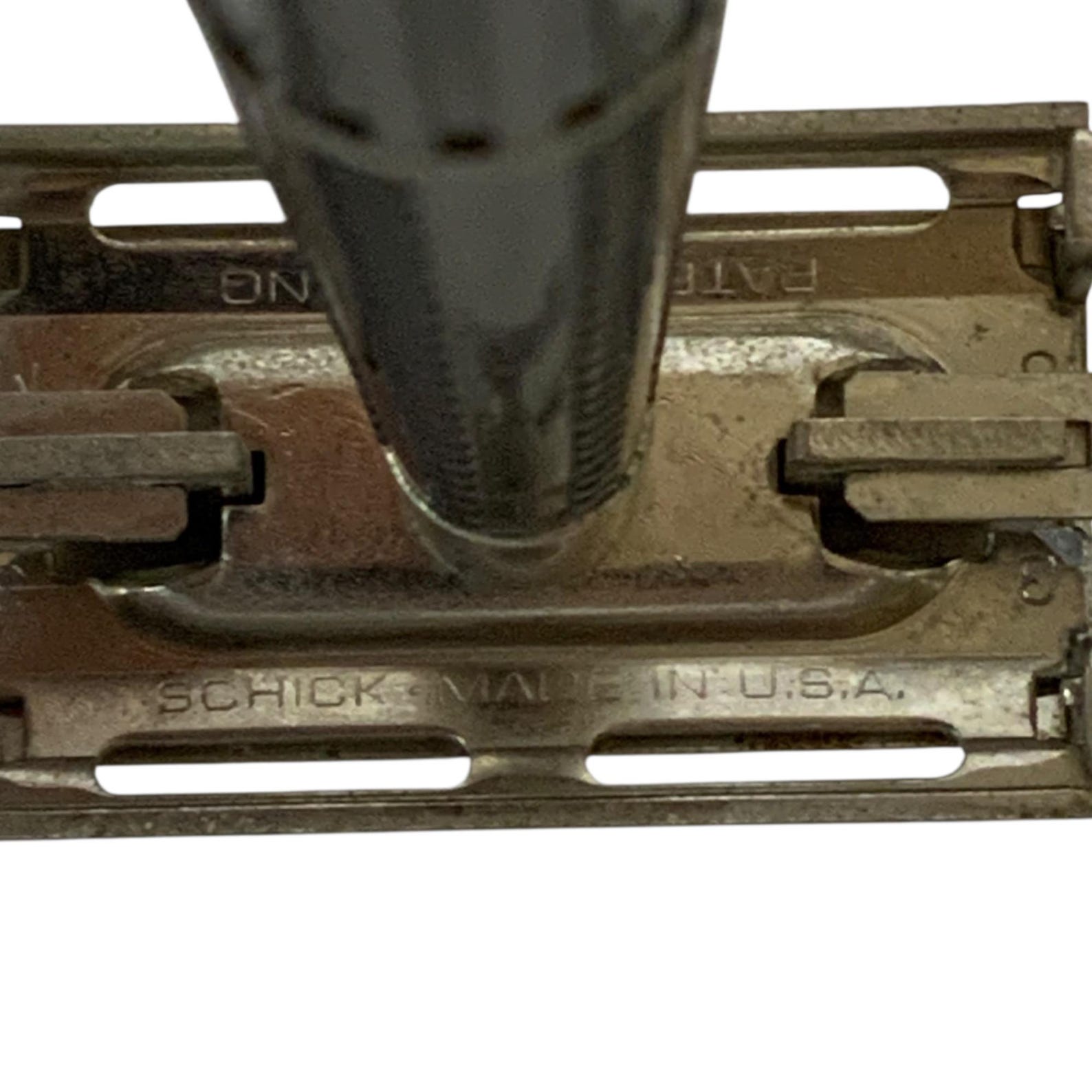 Vintage Schick Krona Double Edge Safety Razor Twist to Open 1970s Made ...