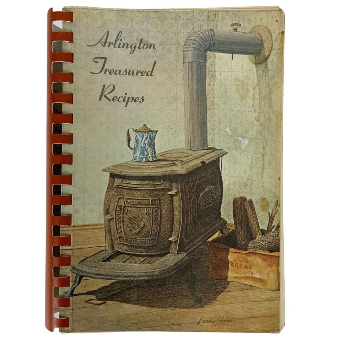 Arlington Texas Treasured Recipes Cookbook Benefiting NSDAR Spiral ...