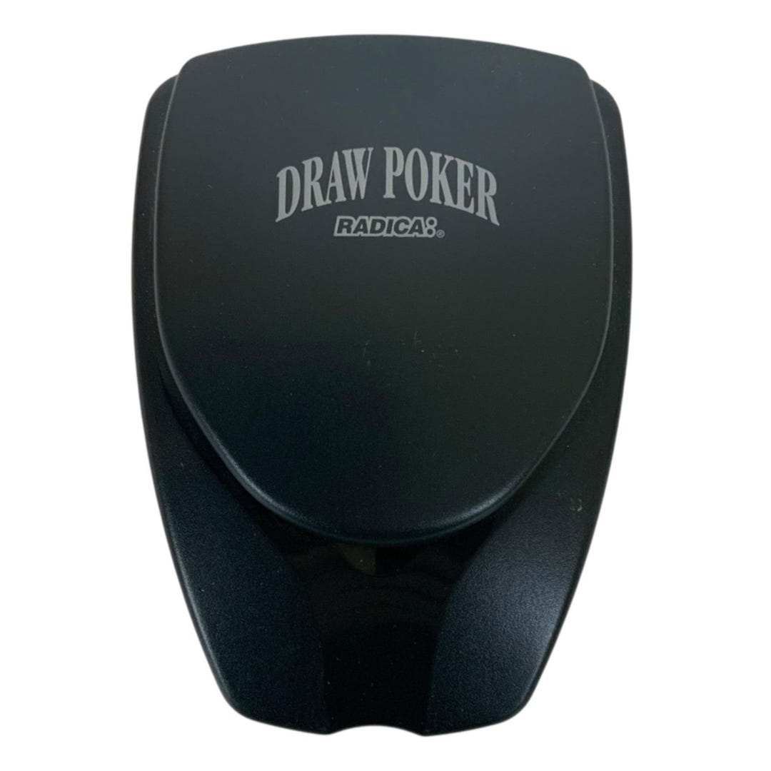 Radica Electronic Handheld Draw Poker Game 1999 Black Battery Operated ...