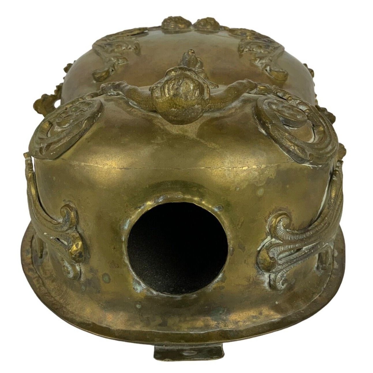 Antique Solid Brass Lavabo Wall Mount Fountain Tank Cherubs - Etsy