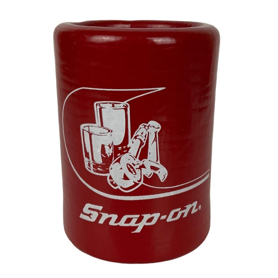 Vintage Snap-on Tools Kool Kan Red Foam Beverage Can Holder 1979 ...