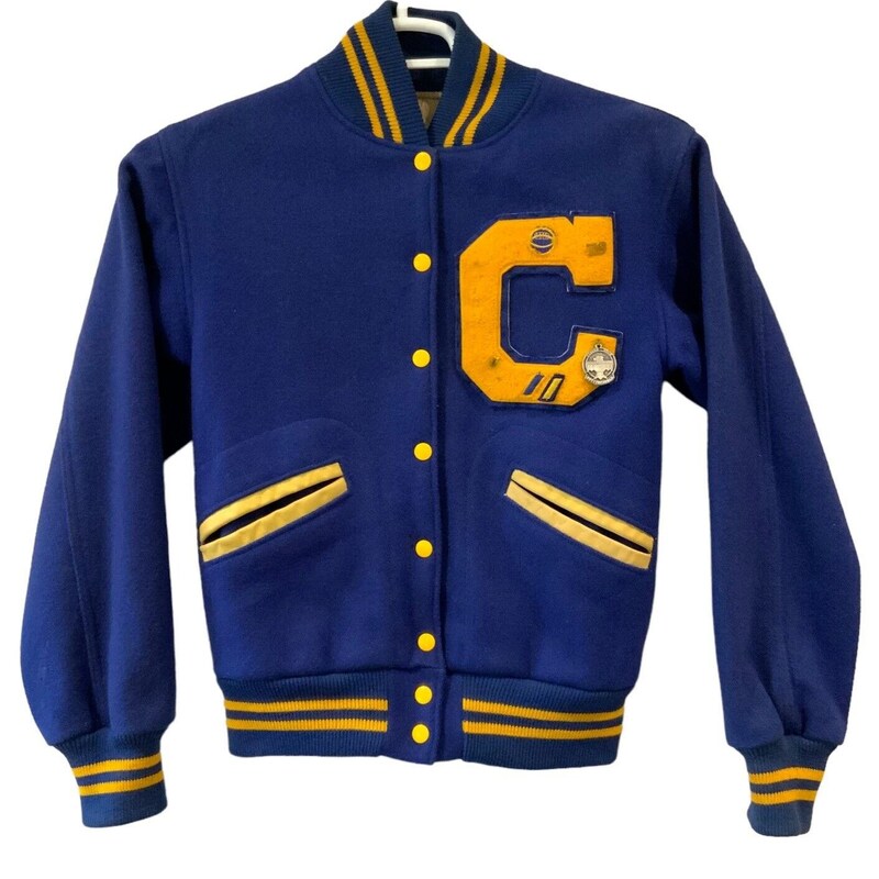 70s Varsity Jacket - Etsy