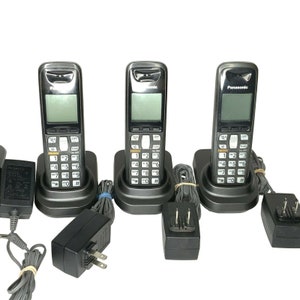 Panasonic KX-TG6441 DECT 6.0 Cordless Phone System 4 Handsets - Etsy