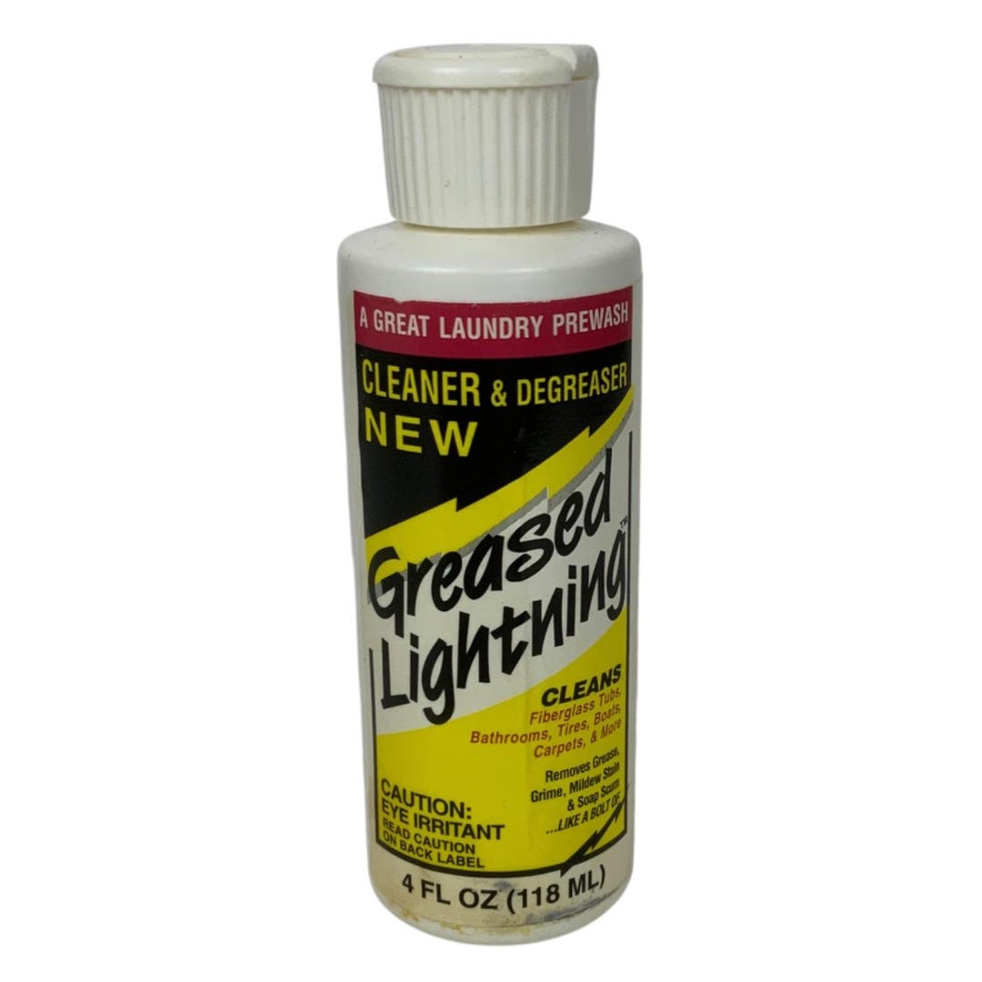 Greased Lightning Cleaner & Degreaser 4 Fl Oz Bottle for Laundry ...