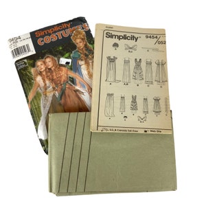 Simplicity 9454 Fairy Costume Sewing Pattern Womens Size 14-20 - Etsy