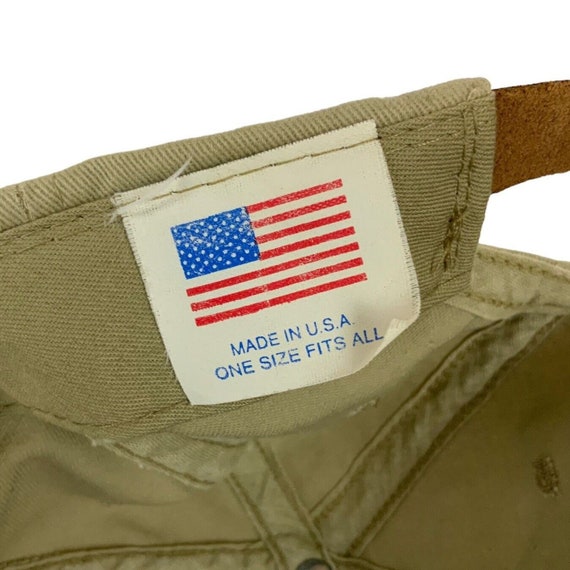 Chevrolet Texas Flag Hat Cap Khaki Embroidered Strapb… - Gem