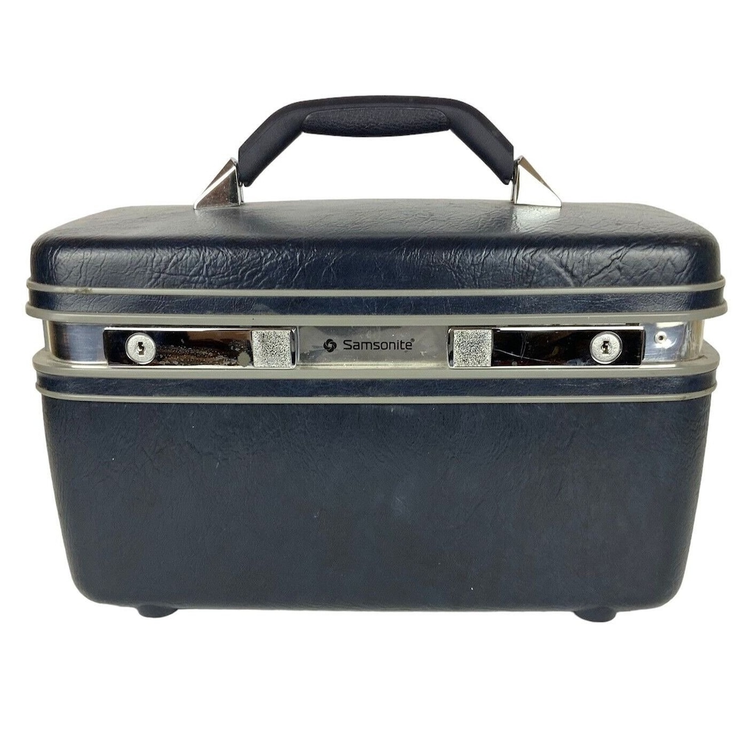Vintage Samsonite Profile II Cosmetic Train Case Hard Shell With Tray ...