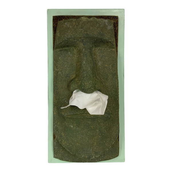 Moai Tissue Box Holder - Etsy