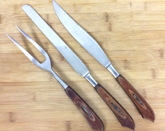 3-piece Stainless Steel Carving Set japan - Etsy