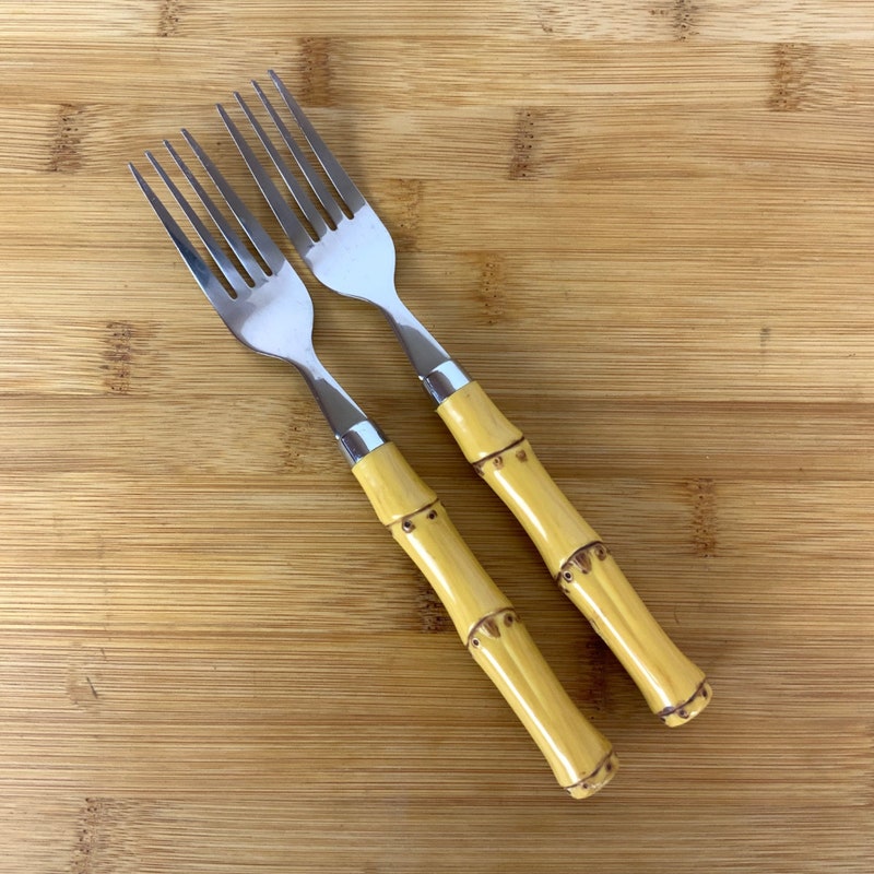 Bamboo Forks - Etsy