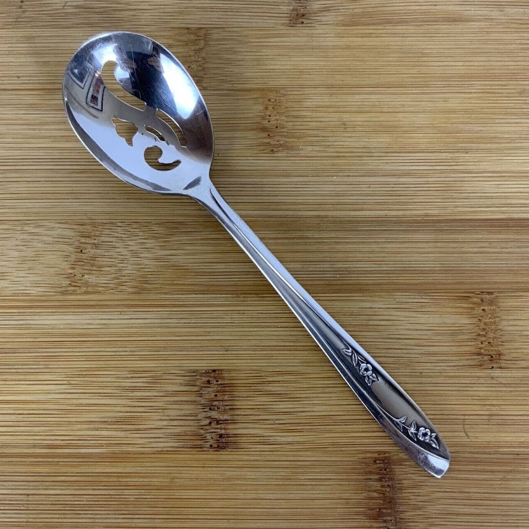Wm Rogers IS Lady Fair Relish Spoon Silverplate Flatware 1957 ...