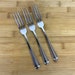 International Silver Gran Royal 3 Dinner Forks Stainless Steel Flatware ...