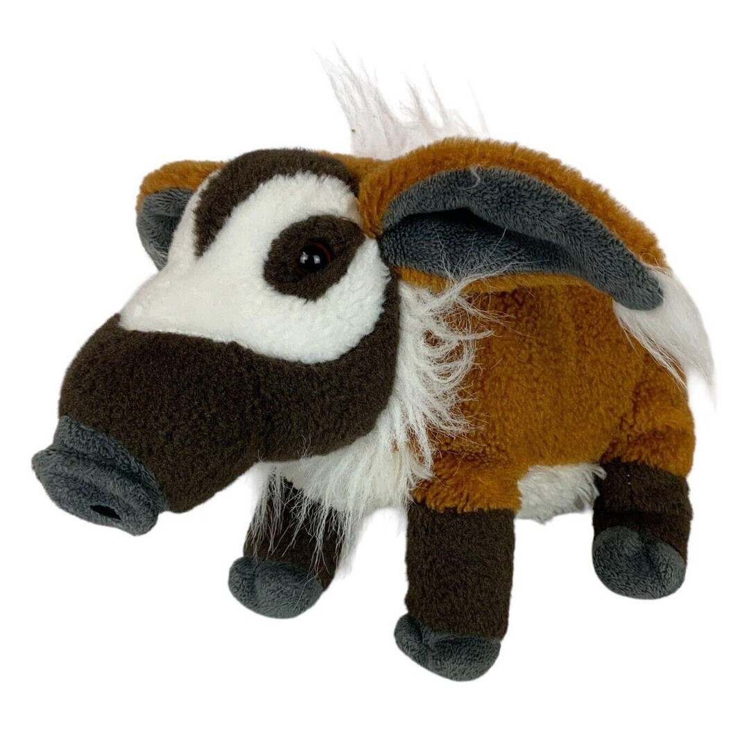 Wild Republic Red River Hog Plush 12 Inch Realistic Stuffed Animal Soft ...
