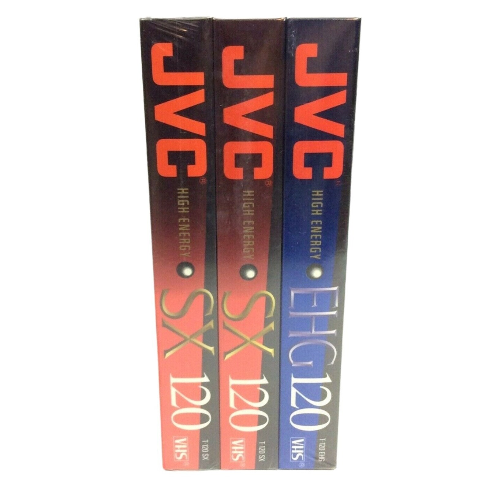 JVC VHS Video Tapes T-120 Ehg T-120 SX Factory Sealed Blank 3 - Etsy