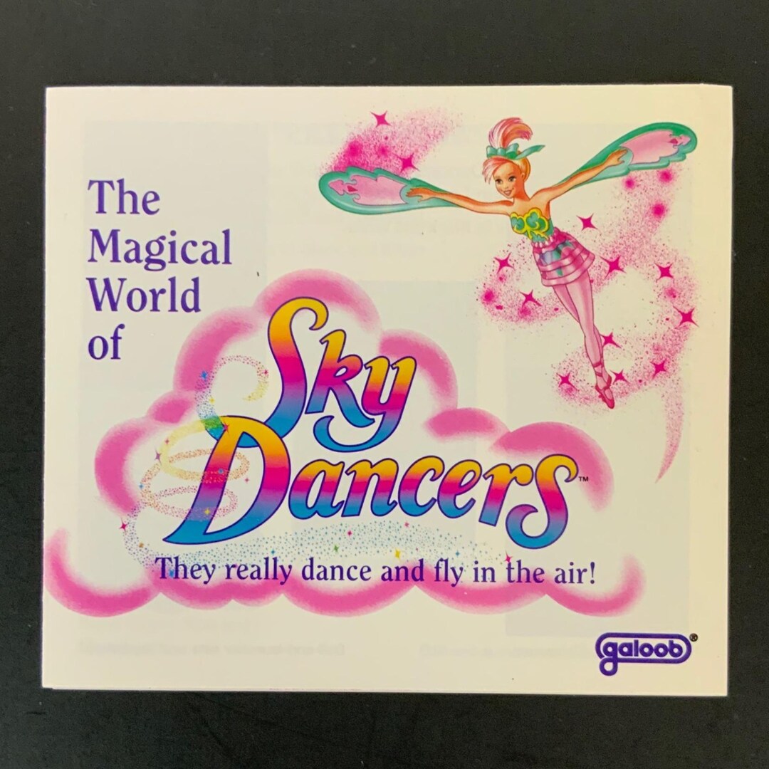 Sky Dancers Fairy Flyers Doll Brochure Booklet Magical World of Galoob ...