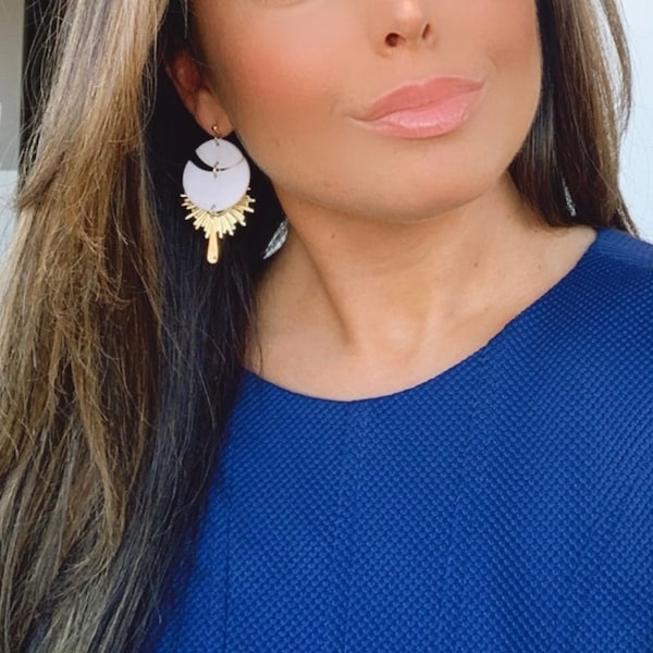 Solar Eclipse Earrings - Etsy