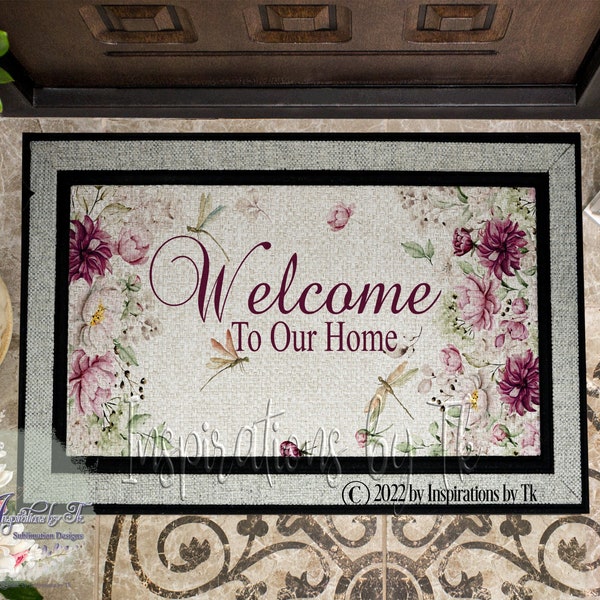 Spring Doormat - Etsy