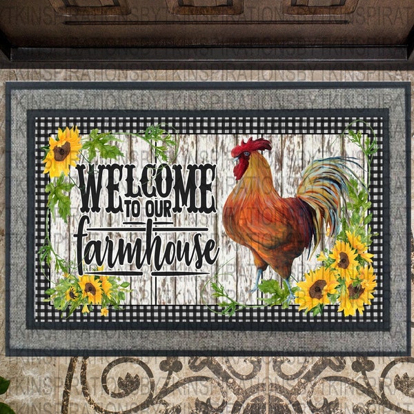 Door Mat Farm - Etsy