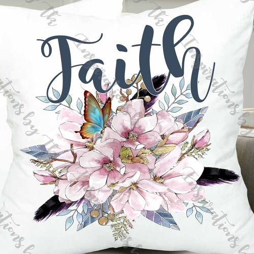 Walk by Faith Sublimation Designs Downloads Christian Png | Etsy